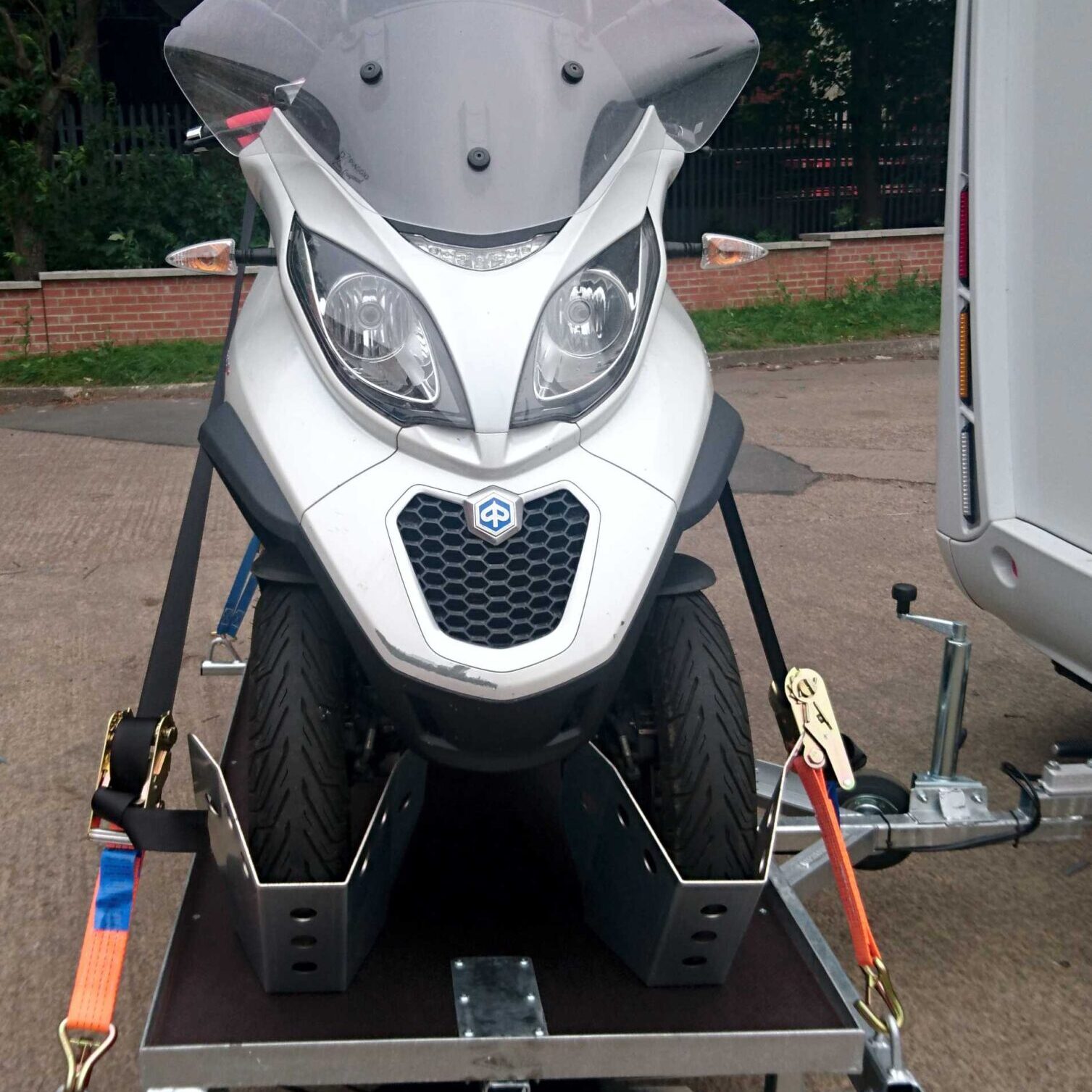 Piaggio MP3 3 Wheeled Scooter Trailer | Side Loading | Yorkshire, UK