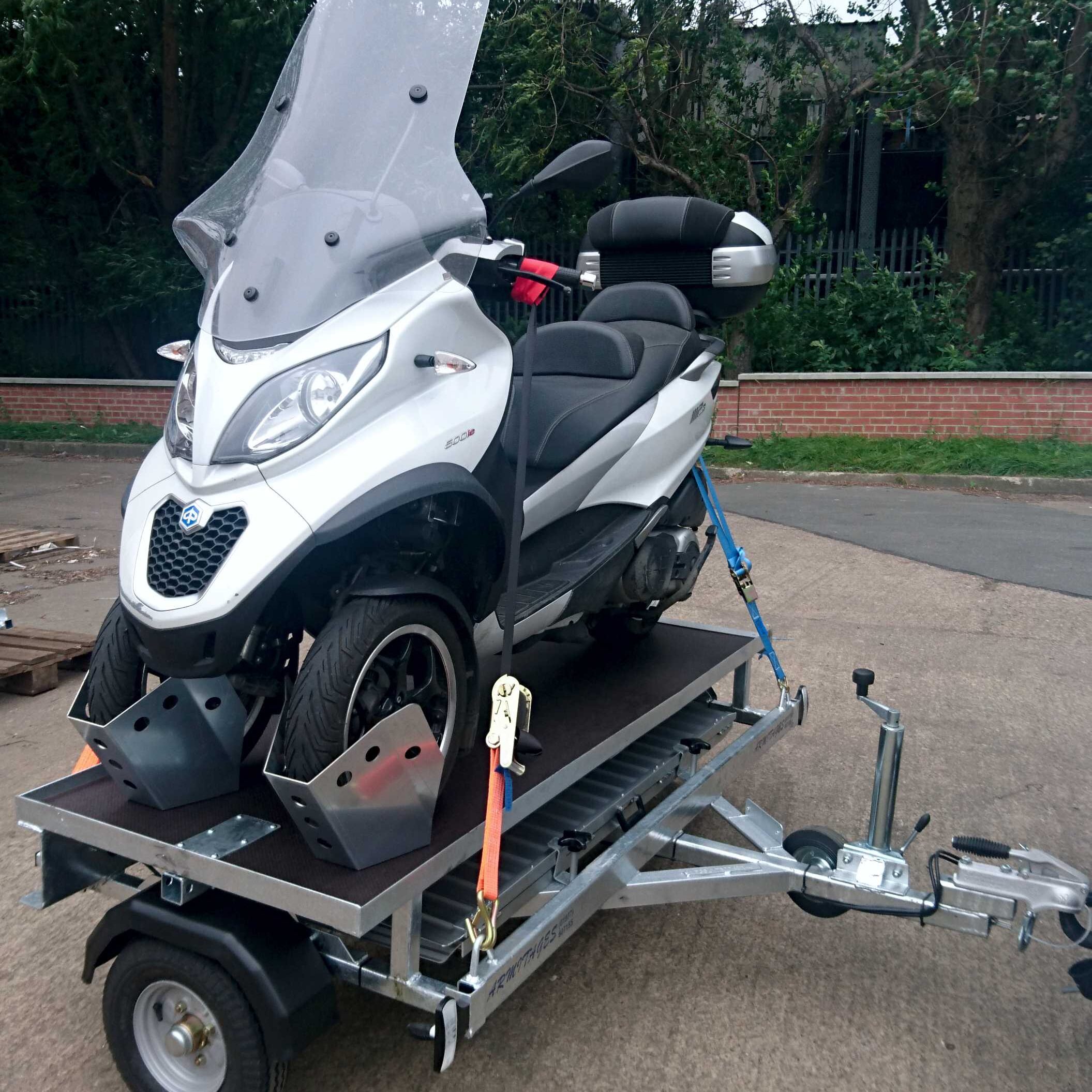 Piaggio MP3 3 Wheeled Scooter Trailer | Side Loading | Yorkshire, UK