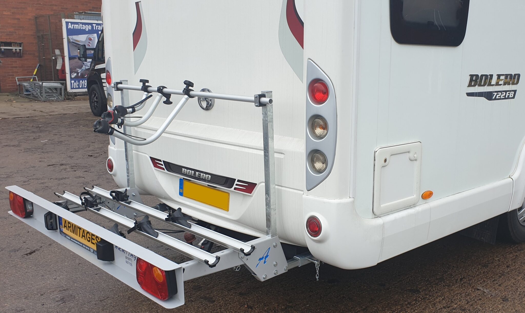 Armitages Chassis Mounted Cycle Carriers