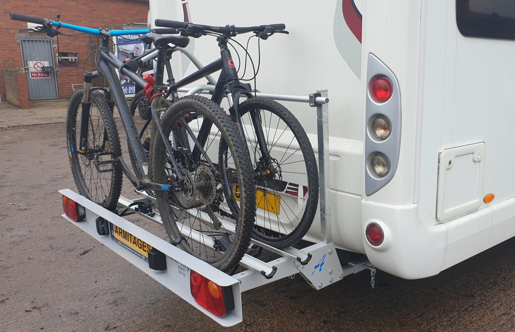 Armitages Chassis Mounted Cycle Carriers